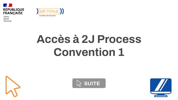 Connexion 2J process - convention 1 | Genially