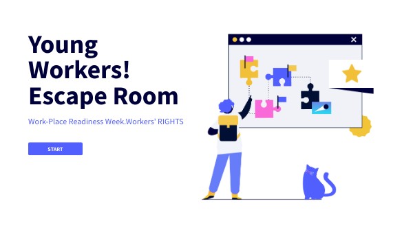 YOUNG WORKERS! Escape Room | Genially