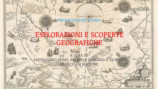 Esplorazioni e Scoperte Geografiche 1400-1500 | Genially