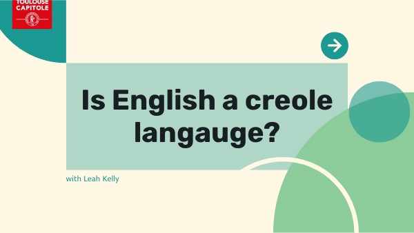 Is English a Creole Language?