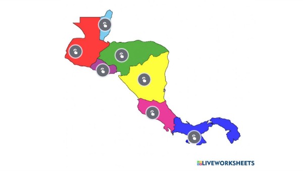 Mapa Àmerica | Genially