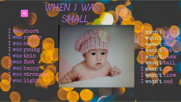 cuando yo era pequeña | Genially