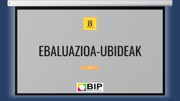 Ebaluazioa-Ubideak | Genially