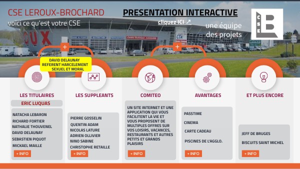 présentation CSE | Genially