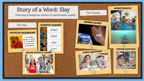 Story of a Word: Slay | Genially