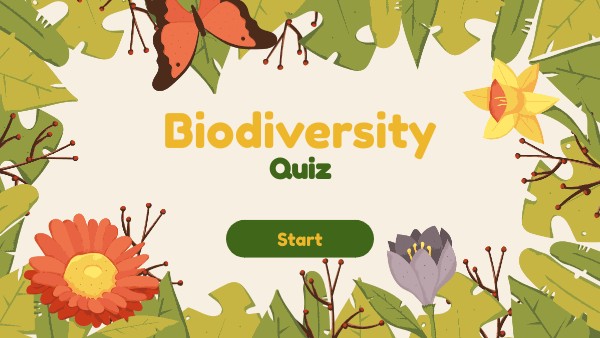 Biodiversity quiz | Genially
