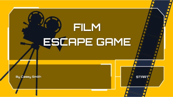 FILM ESCAPE GAME | Genially