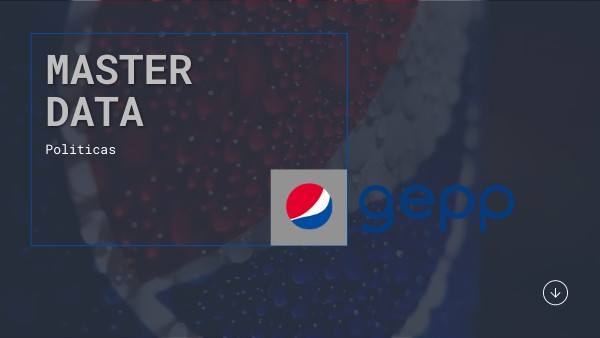 MASTER DATA POLITICAS