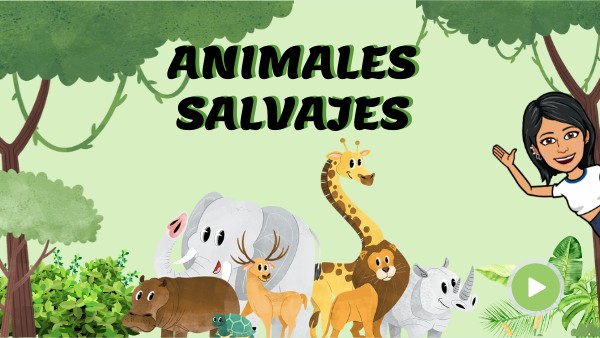 JUEGO ANIMALES SALVAJES | Genially