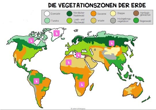 Die Vegetationszonen der Erde_ 3^D