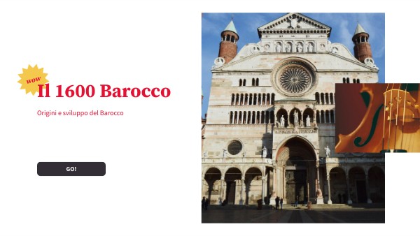 Barocco 1600 | Genially