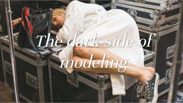 The dark side of modelling