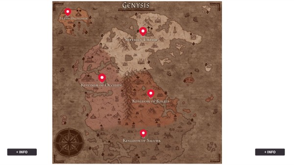 Map of Genysis | Genially