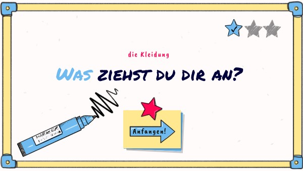 Die Kleidung | Genially