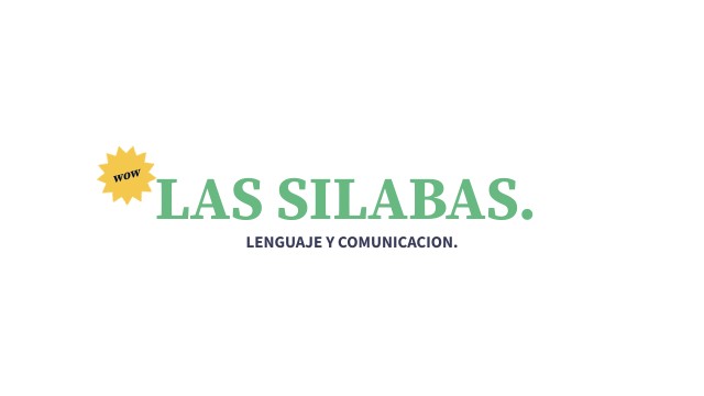 LAS SILABAS | Genially
