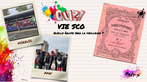 Quizz Vie Sco