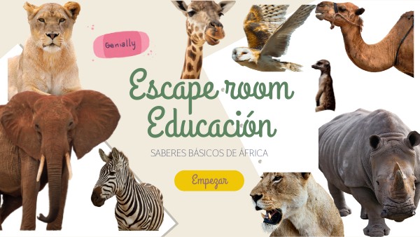 ESCAPE ROOM EDUCACIÓN | Genially