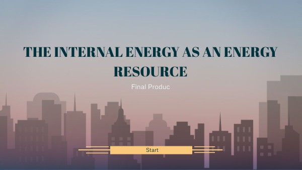 THE INTERNAL ENERGY AS AN ENERGY RESOURCE