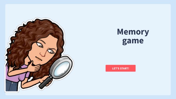 Copia - Memory game