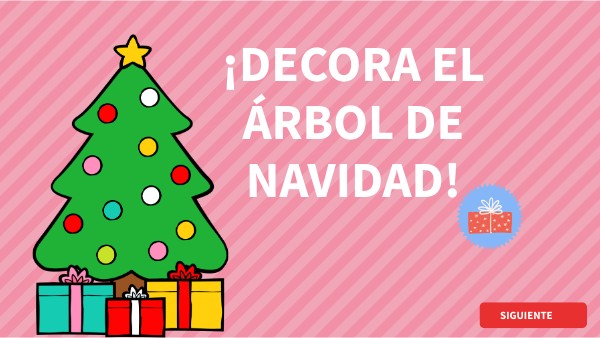 ¡Decora el árbol de Navidad! | Genially
