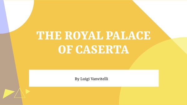 The royal palace of Caserta | Genially