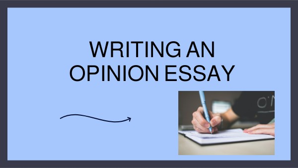 Opinion essay structure | Genially