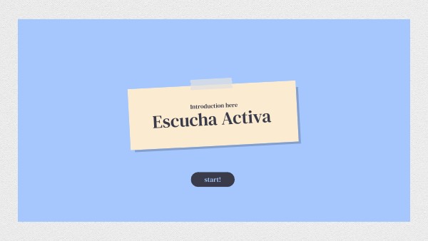 Escucha Activa | Genially