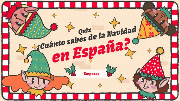 Quiz sobre la Navidad en España | Genially