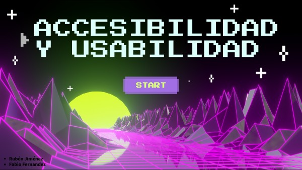 Presentación Accesibilidad y usabilidad | Genially