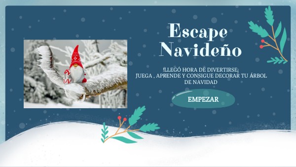 ESCAPE ROOM NAVIDEÑO | Genially