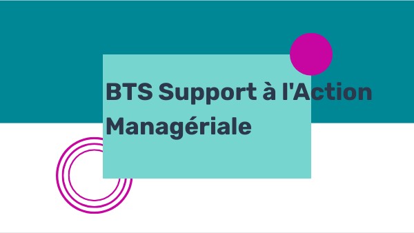 Présentation BTS SAM