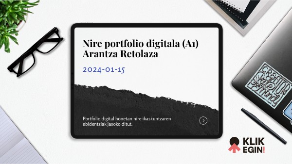 Portfolio digitala