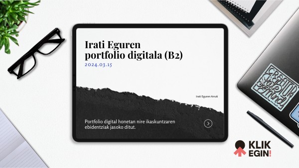 Portfolio digitala B2 | Genially