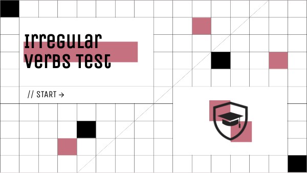 Irregular verbs test | Genially
