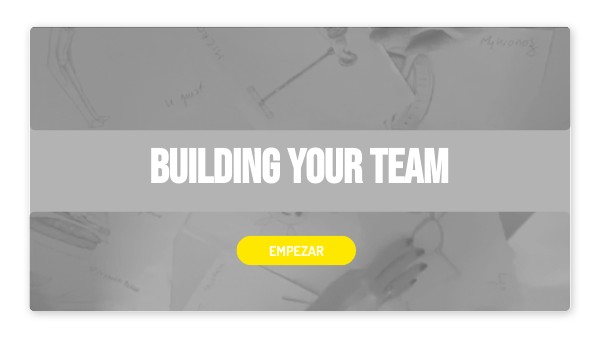 MÓDULO DIDÁCTICO. BUILDING YOUR TEAM | Genially