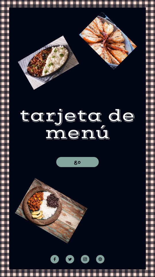 MENU CARD MOBILE