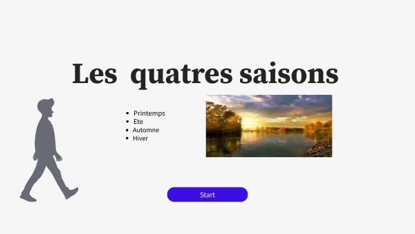 Les quatre saisons | Genially