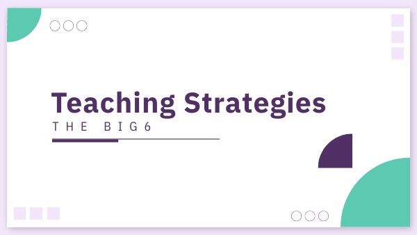 Teaching Strategies | Genially