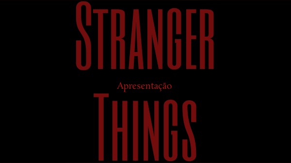 Stranger things | Genially