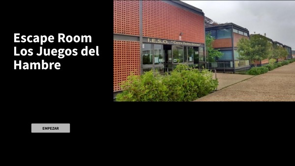 ESCAPE ROOM MATES IESO CERRO PEDRO GOMEZ