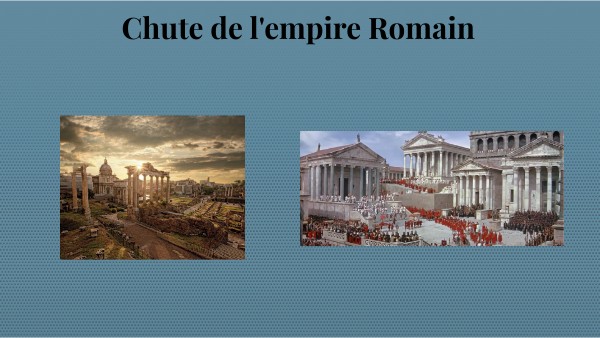 La chute de l'empire romain | Genially