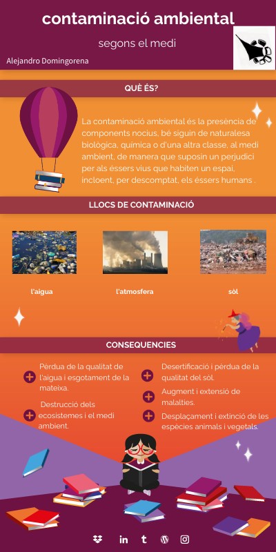 INFO contaminación ambiental | Genially