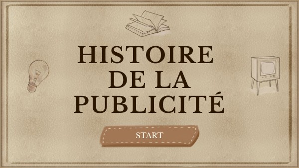 Exposé Histoire publicité | Genially