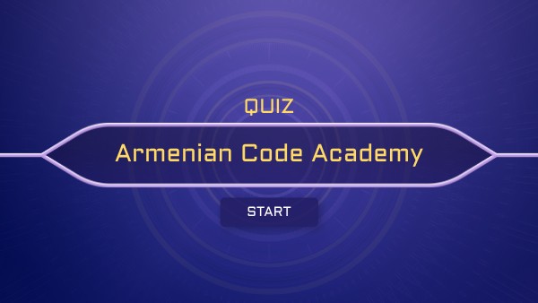 Armenian Code Academy QUIZ | Genially
