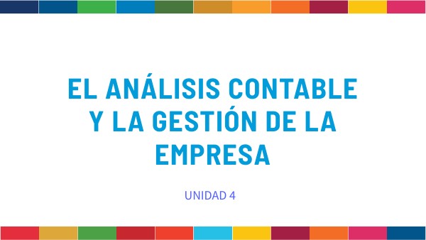 Análisis contable y la gestión de la empresa | Genially