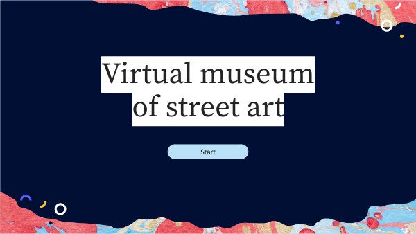 Virtual Museum of street art 3eC
