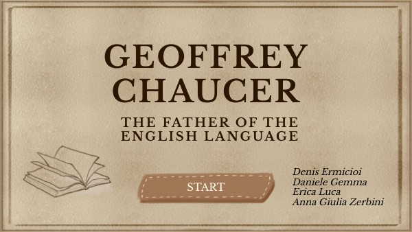 GEOFFREY CHAUCER | Genially