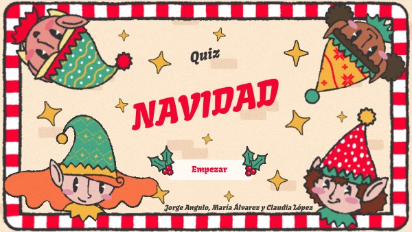 Quiz sobre la navidad