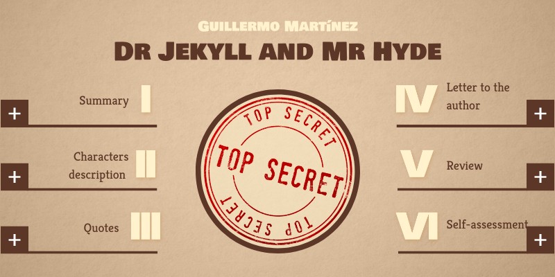PROJECT 2ND. EVALUATION: Dr Jekyll and Mr Hyde | Genially