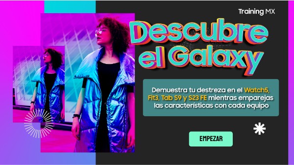 Descubre el Galaxy - Fit3, Tab S9, S23 FE y Watch5 | Genially